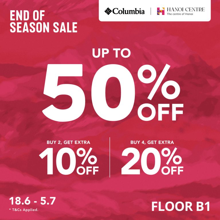 🔥 END OF SEASON SALE: THOUSANDS OF DEALS AWAIT 🔥 - Hanoi Centre
